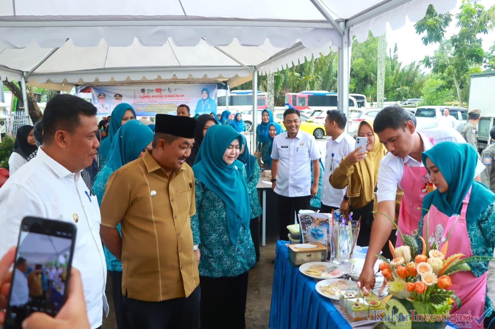 Lomba Masak Serba Ikan Warnai Hari Jadi ke-60 Tanjab Barat - Media ...